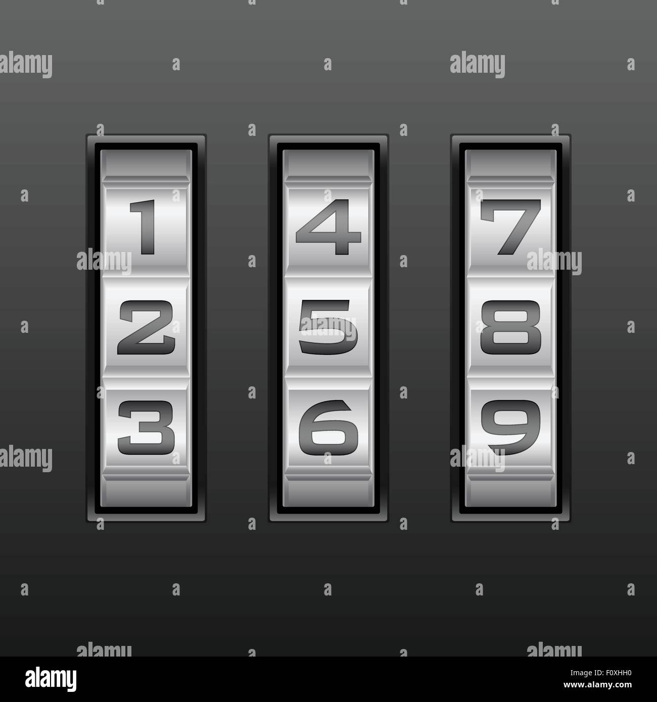 Number variation Stock Vector Images - Alamy