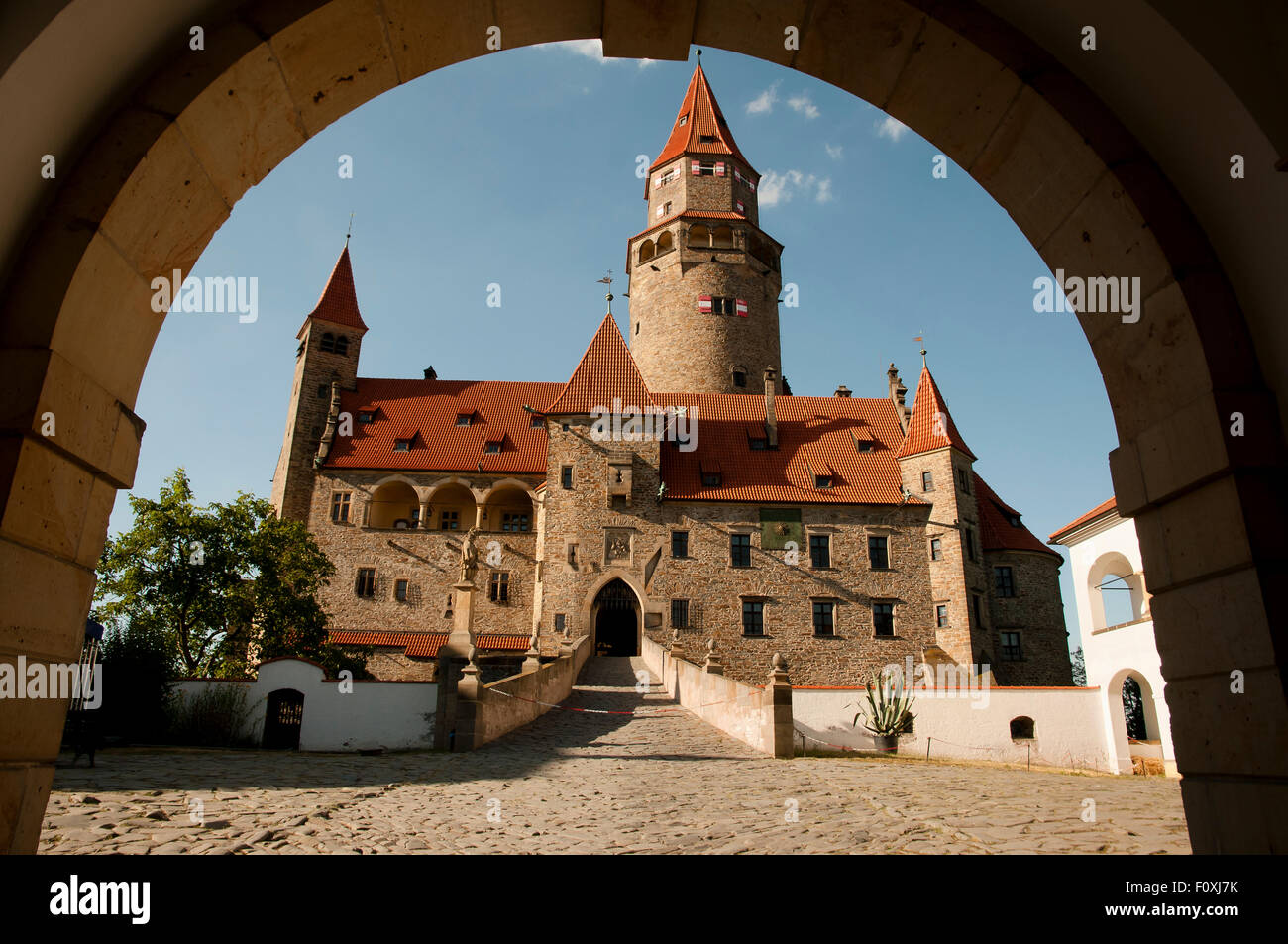 Bouzov Castle - Czech Republic Stock Photo - Alamy