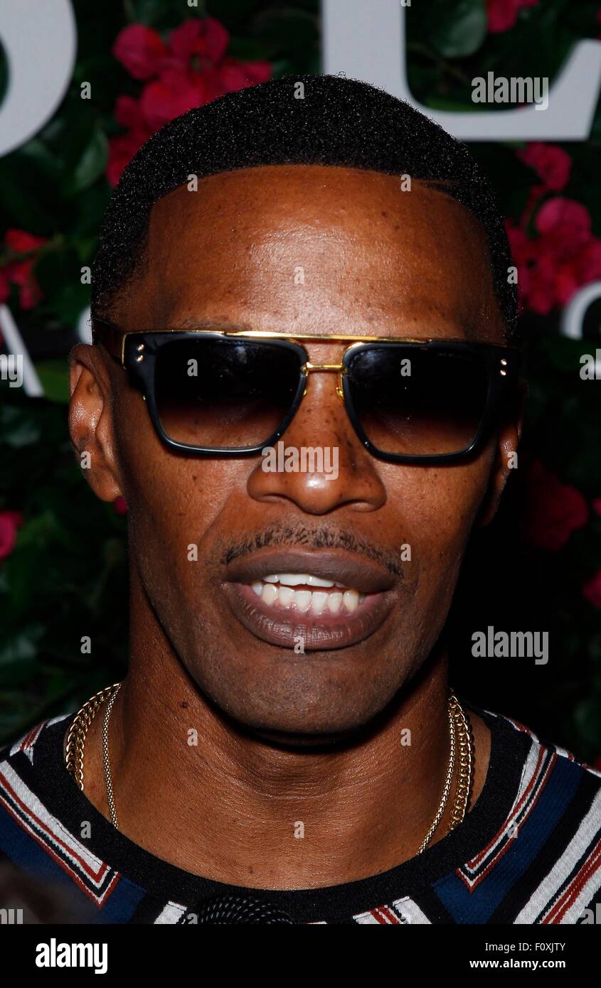 Las Vegas, NV, USA. 22nd Aug, 2015. Jamie Foxx at arrivals for Jamie ...