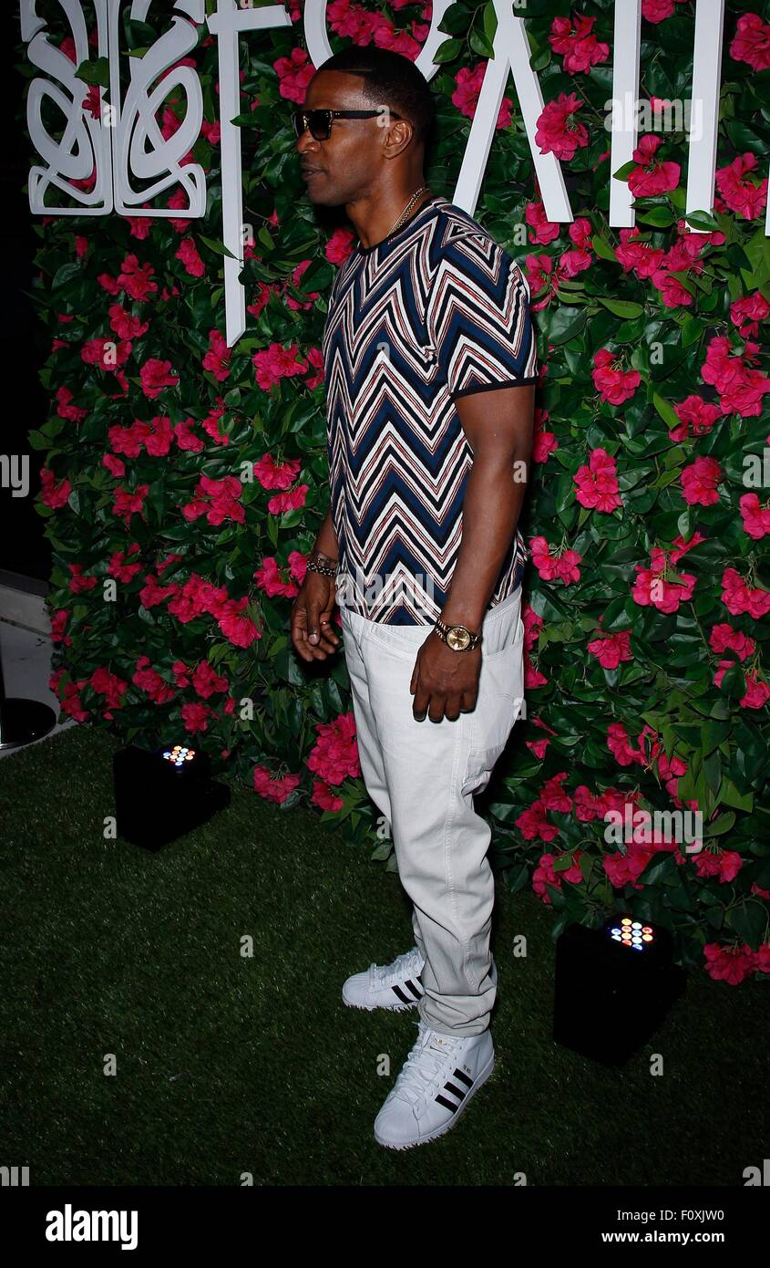 Las Vegas, NV, USA. 22nd Aug, 2015. Jamie Foxx at arrivals for Jamie ...