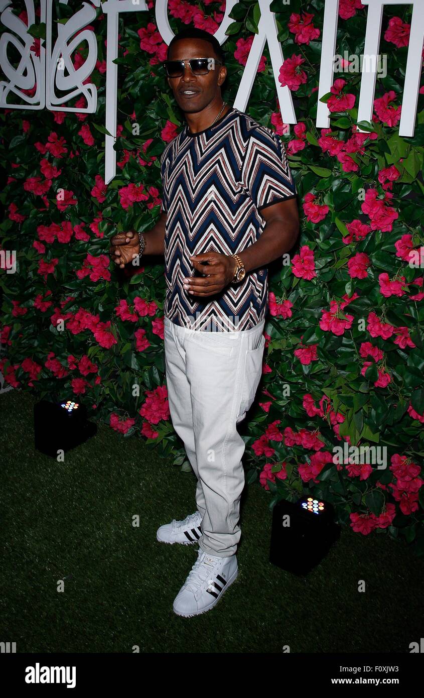 Las Vegas, NV, USA. 22nd Aug, 2015. Jamie Foxx at arrivals for Jamie ...