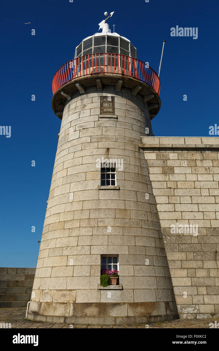 Lighthouse, Howth harbour, Howth, Ireland, Europe Stock Photo - Alamy