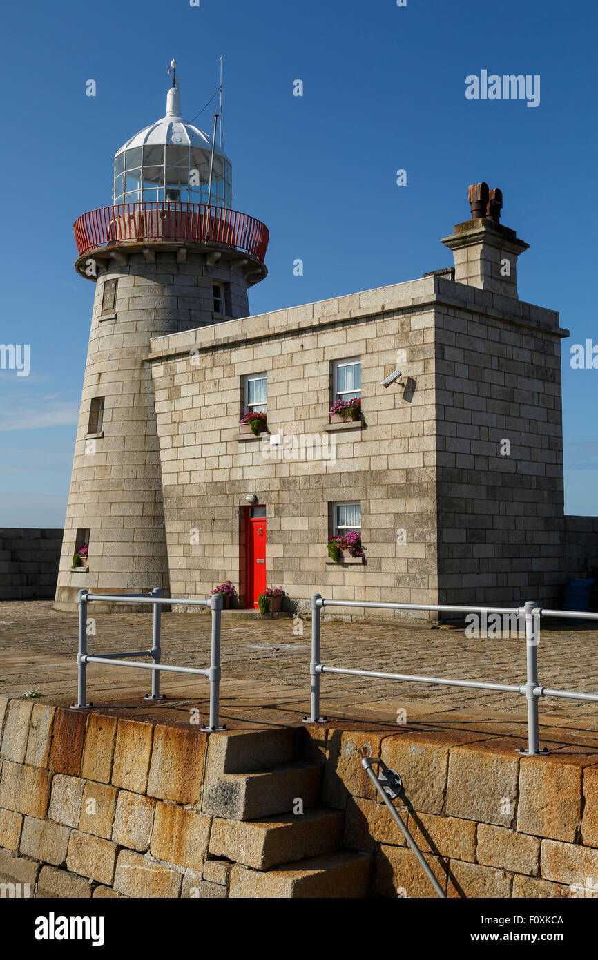 Lighthouse, Howth harbour, Howth, Ireland, Europe Stock Photo - Alamy