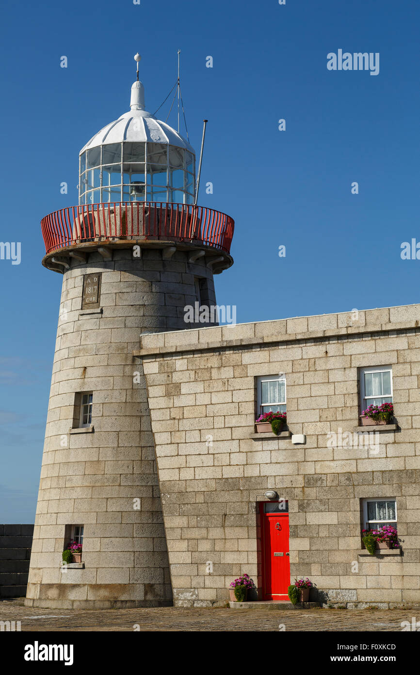 Lighthouse, Howth harbour, Howth, Ireland, Europe Stock Photo - Alamy