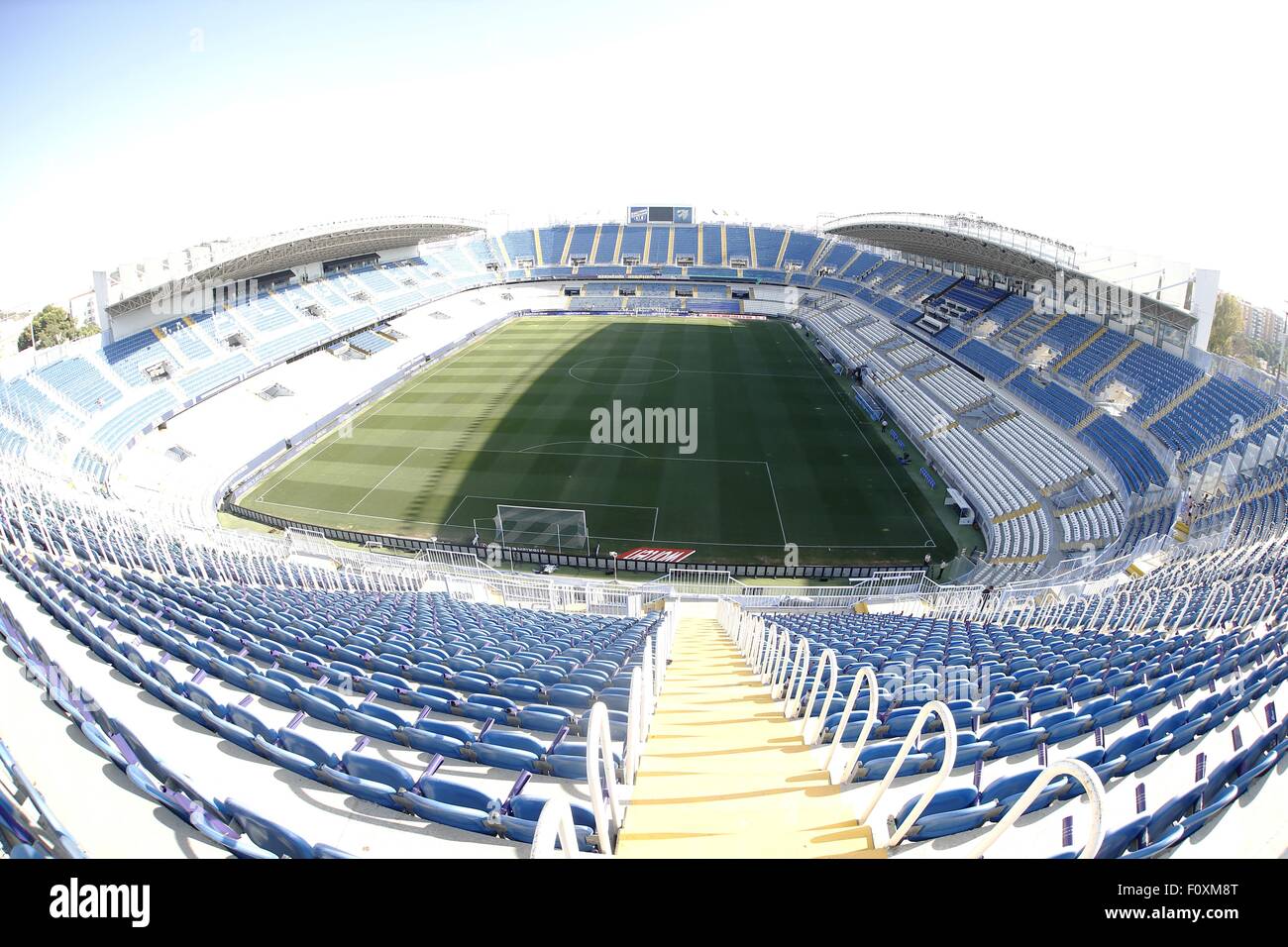 Malaga, Spain. 21st Aug, 2015. Estadio La Rosaleda Football/Soccer ...