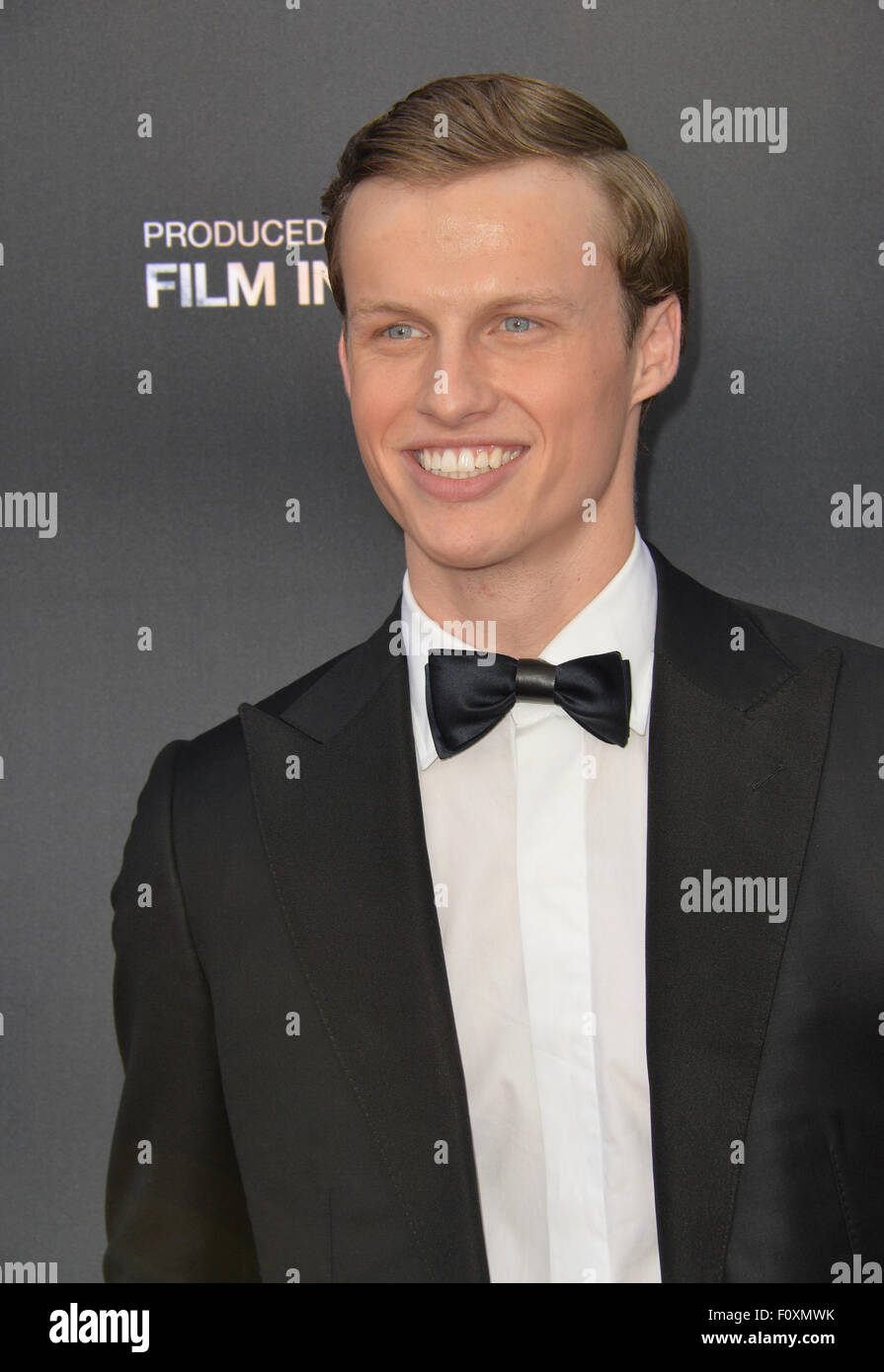 LOS ANGELES, CA - JUNE 14, 2015: Connor Weil at the LA Film Festival ...