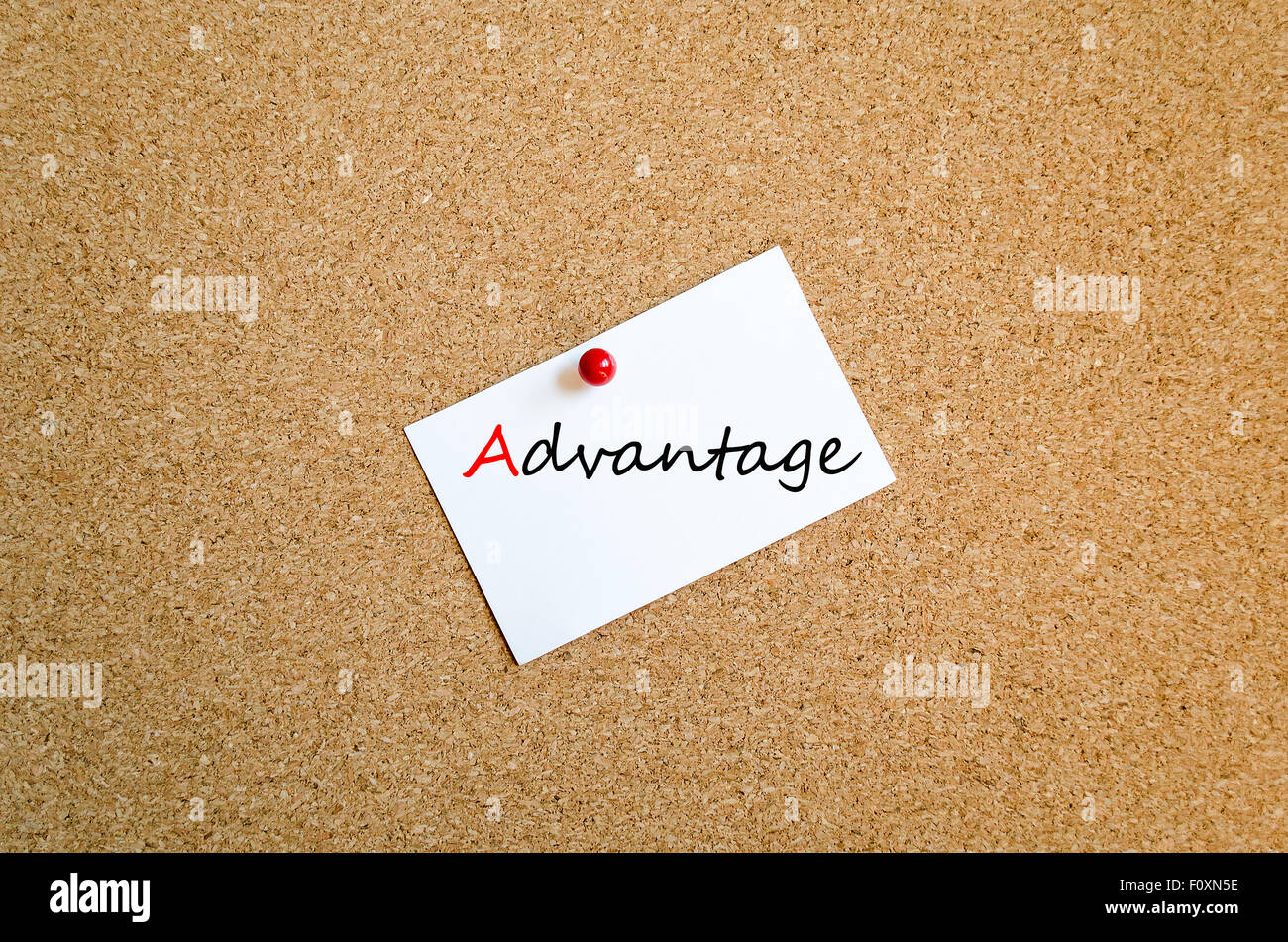 Advantage business text concept background Stock Photo - Alamy