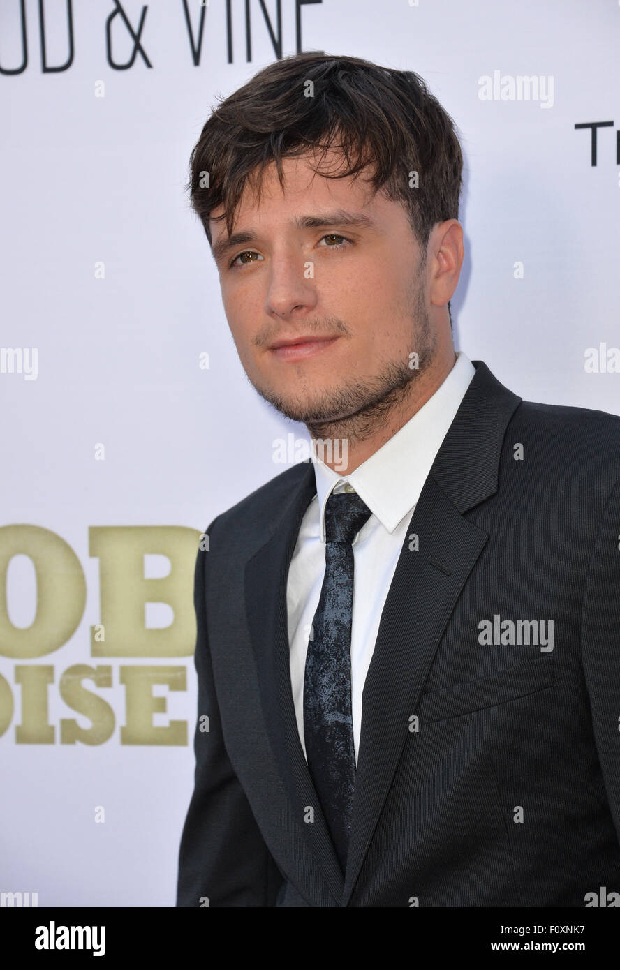 LOS ANGELES, CA - JUNE 22, 2015: Actor Josh Hutcherson at the Los ...