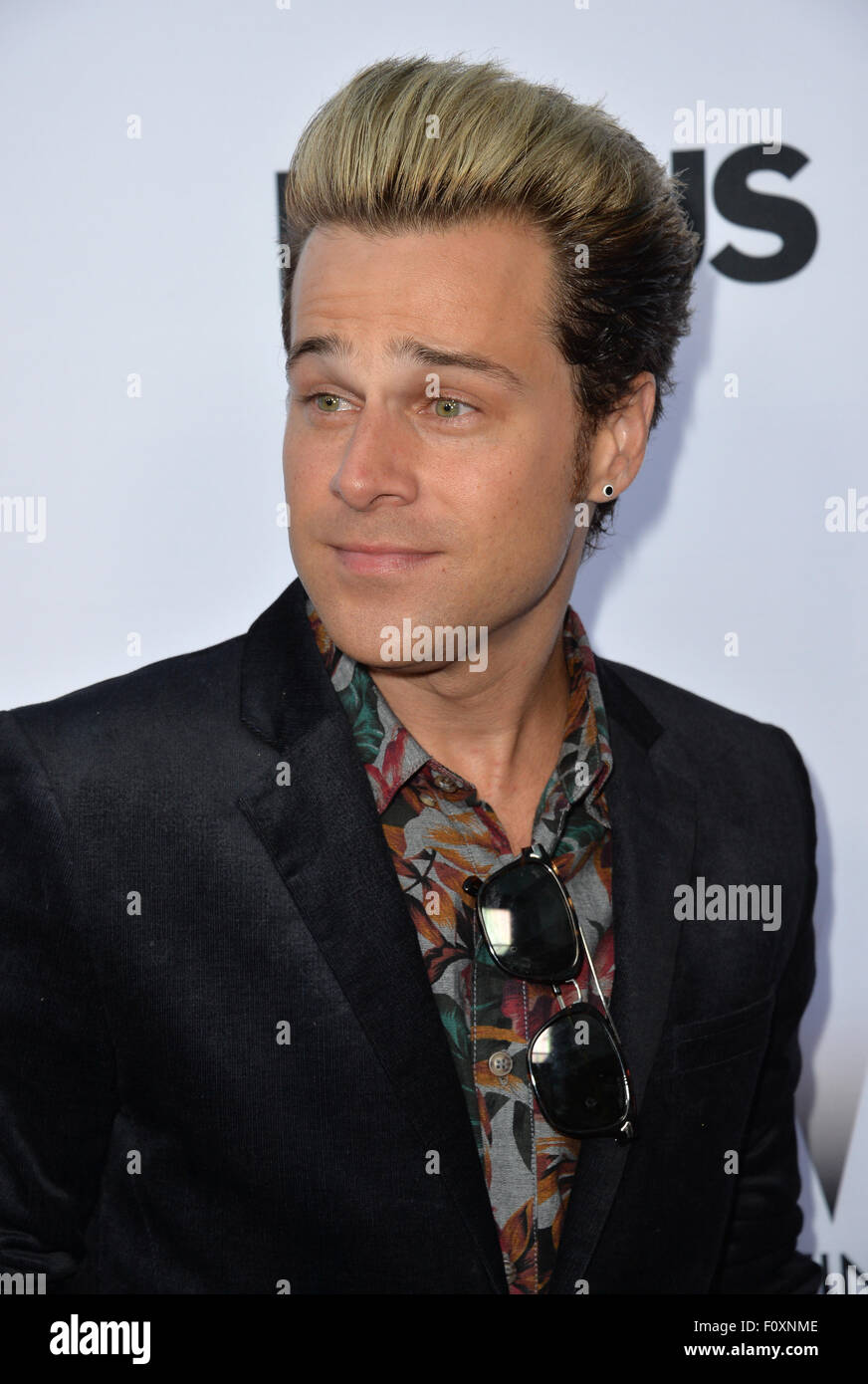 LOS ANGELES, CA - JUNE 22, 2015: Singer Ryan Cabrera at the Los Angeles ...