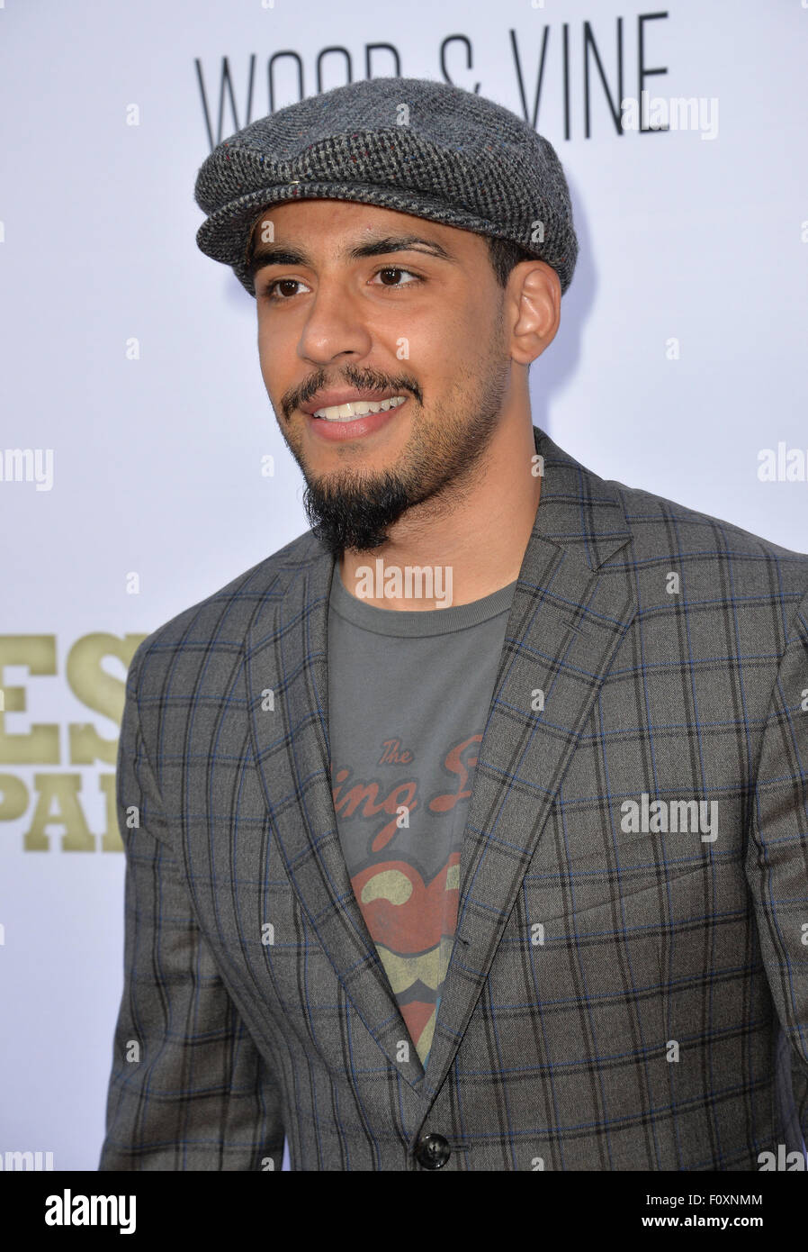LOS ANGELES, CA - JUNE 22, 2015: Victor Rasuk at the Los Angeles ...