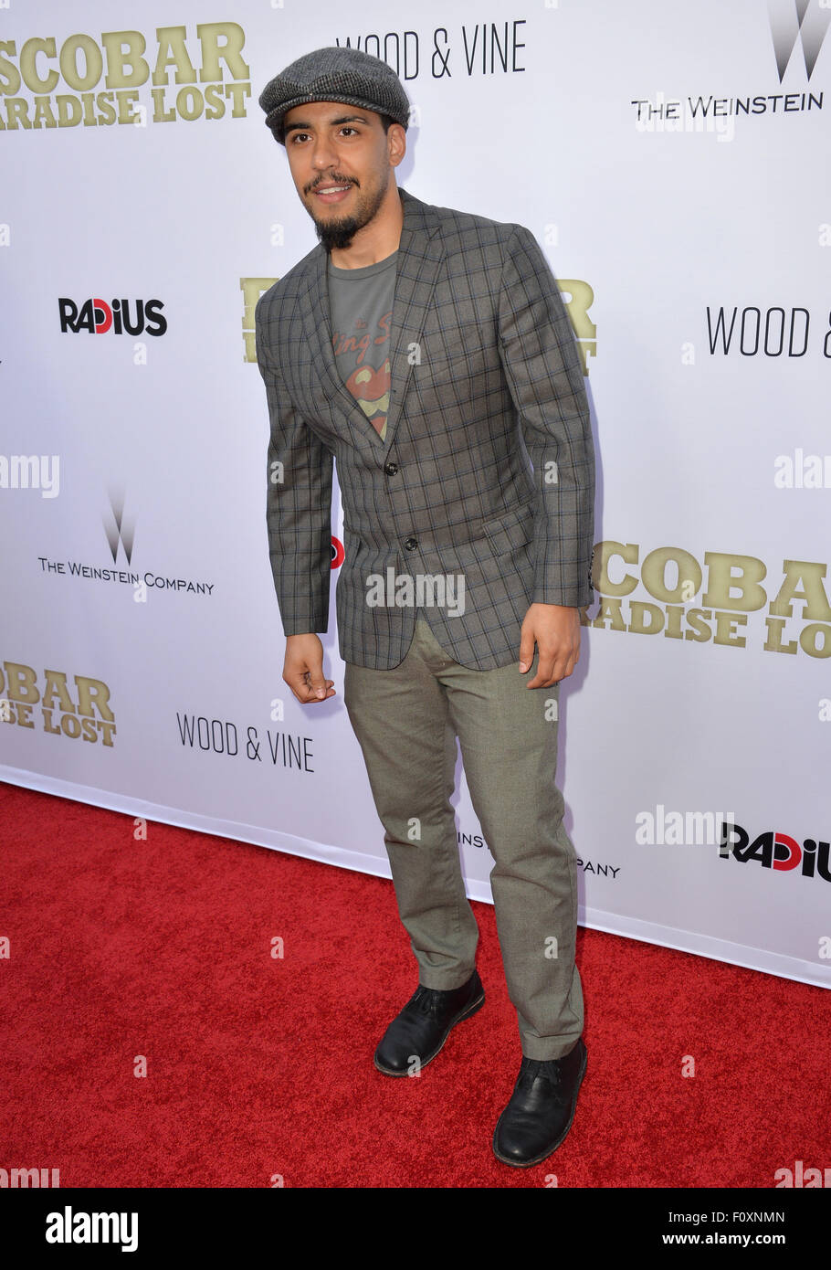 LOS ANGELES, CA - JUNE 22, 2015: Victor Rasuk at the Los Angeles ...