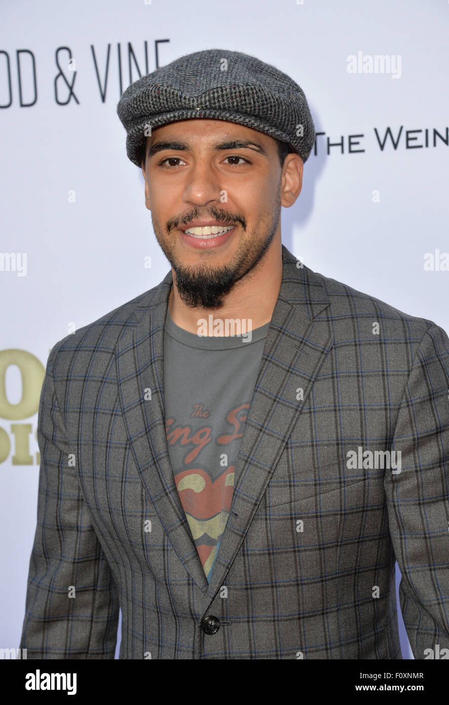 LOS ANGELES, CA - JUNE 22, 2015: Victor Rasuk at the Los Angeles ...