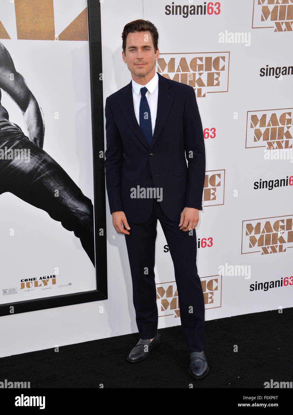 Matt bomer magic mike world premiere hi-res stock photography and ...