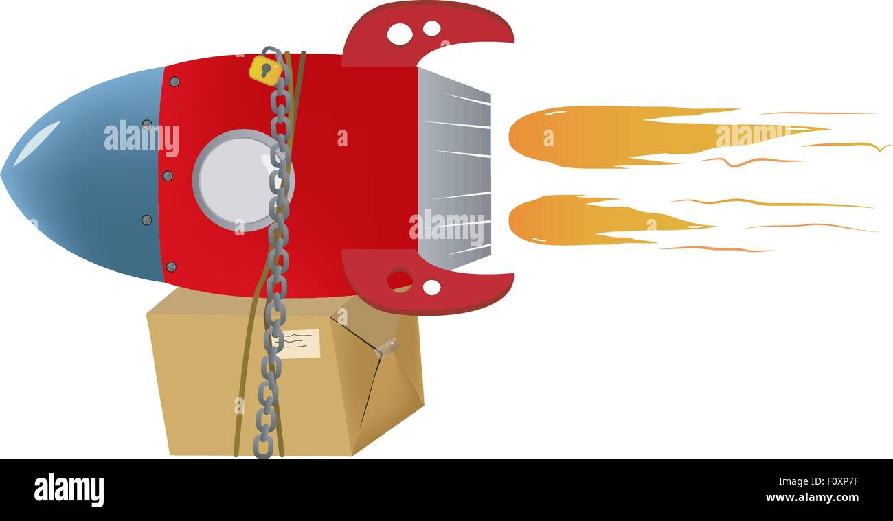 parcel fast and secure Stock Vector Image & Art - Alamy