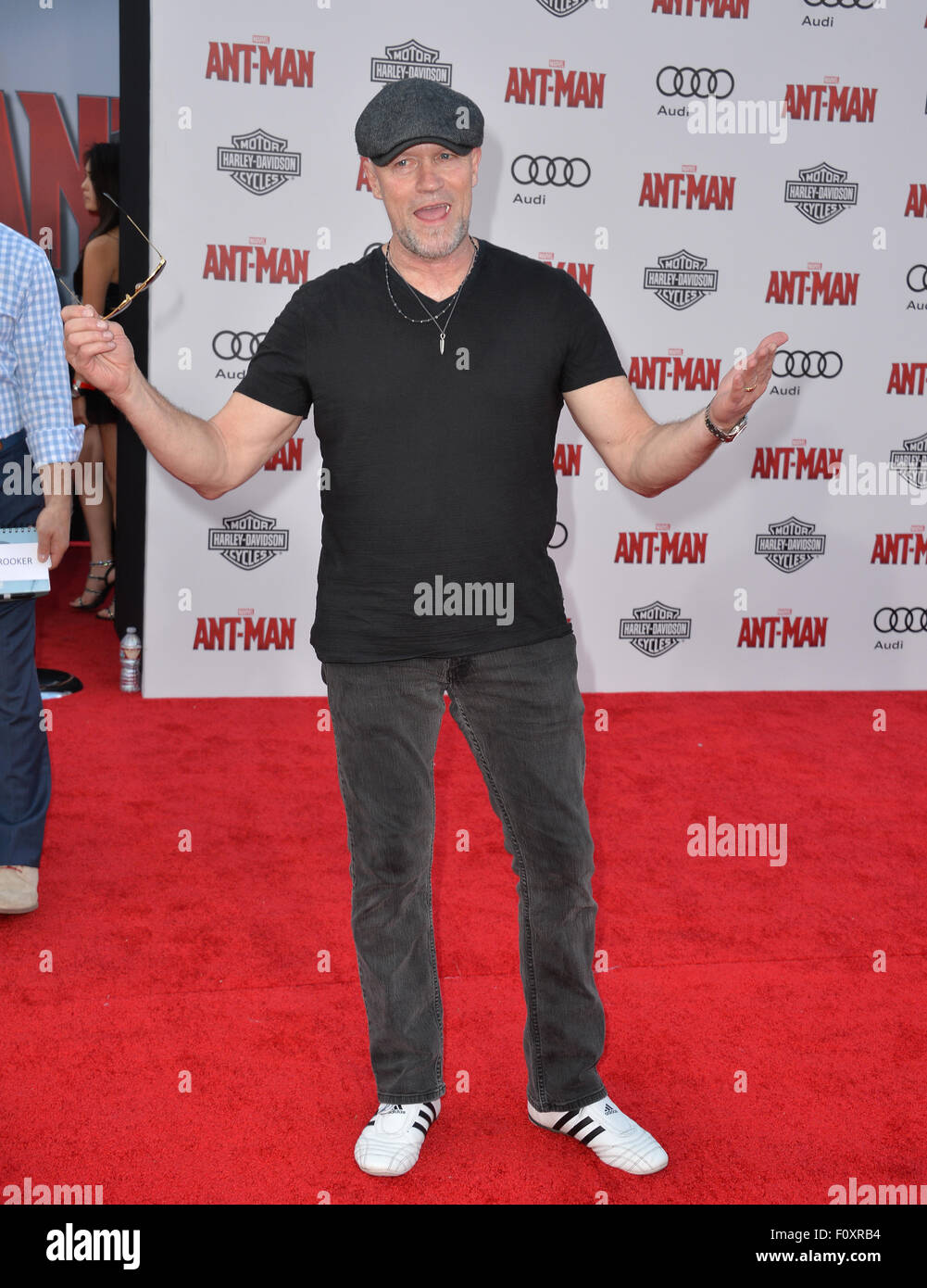LOS ANGELES, CA - JUNE 29, 2015: Actor Michael Rooker at the world ...