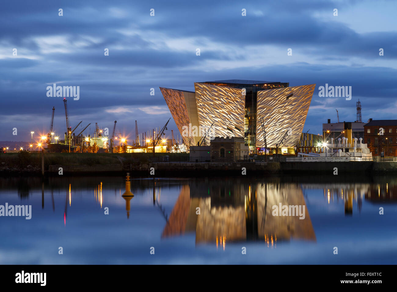 Titanic Museum, Belfast, North Ireland, United Kingdom, Europe Stock ...