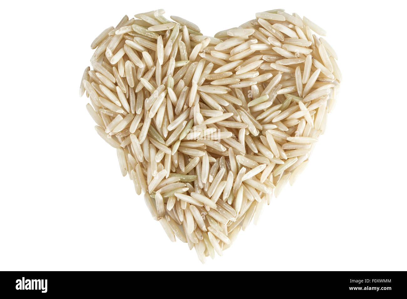 Rice heart shape Cut Out Stock Images & Pictures - Alamy
