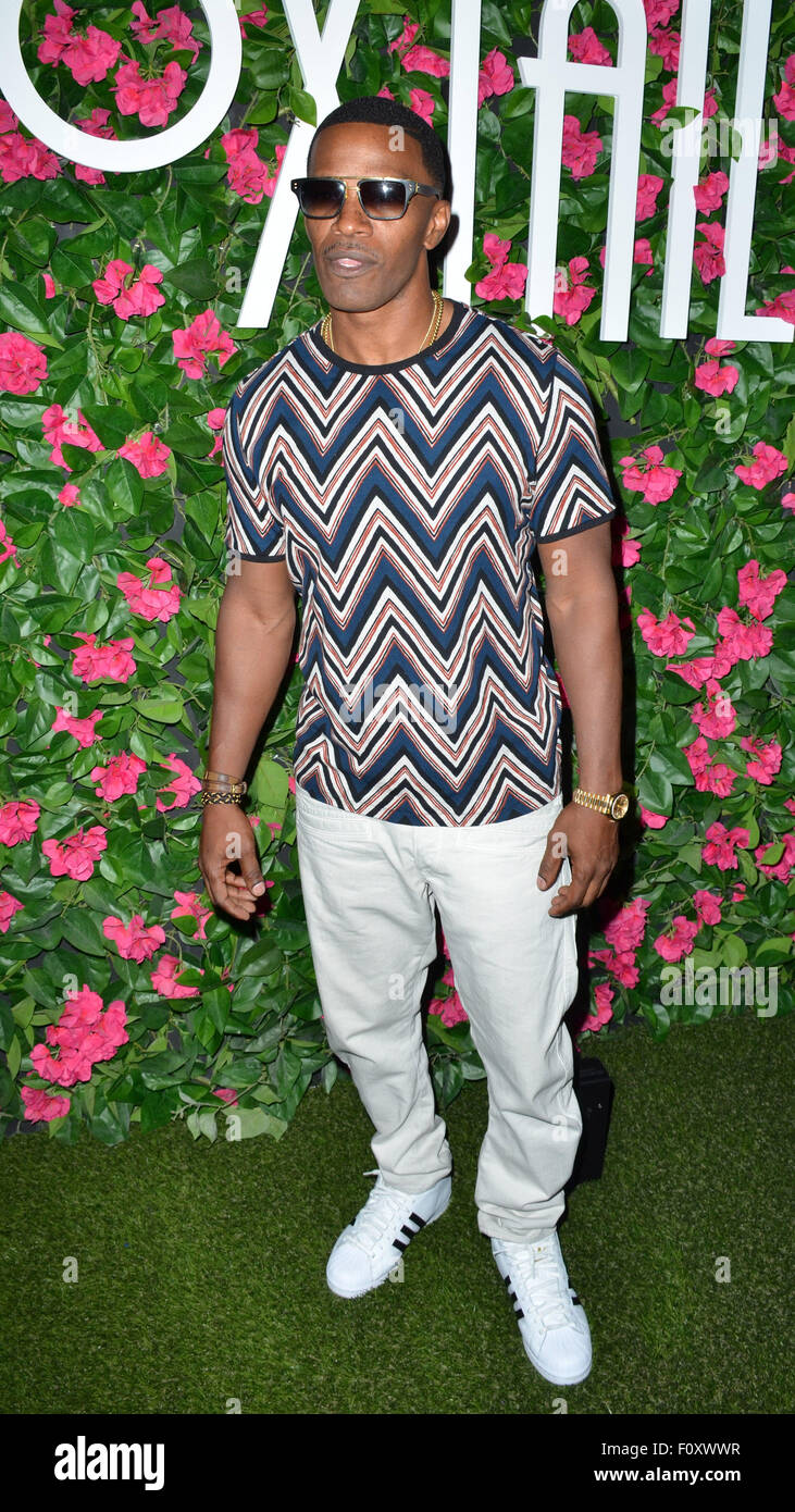 Las Vegas, Nevada, USA. 23rd Aug, 2015. Actor/singer Jamie Foxx arrives ...