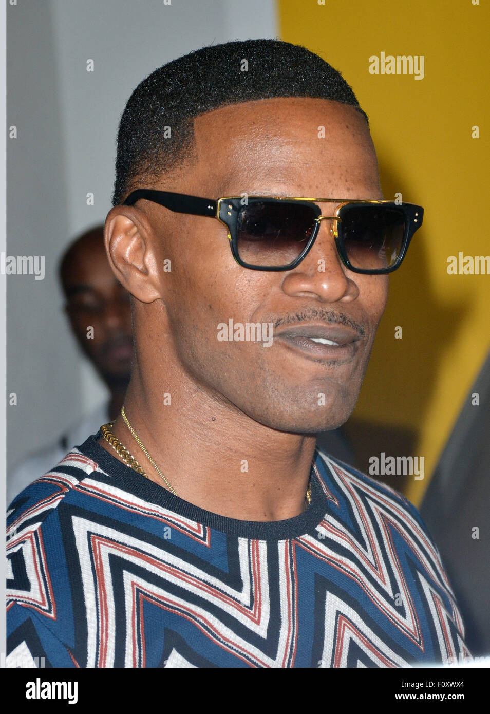 Las Vegas, Nevada, USA. 23rd Aug, 2015. Actor/singer Jamie Foxx arrives ...