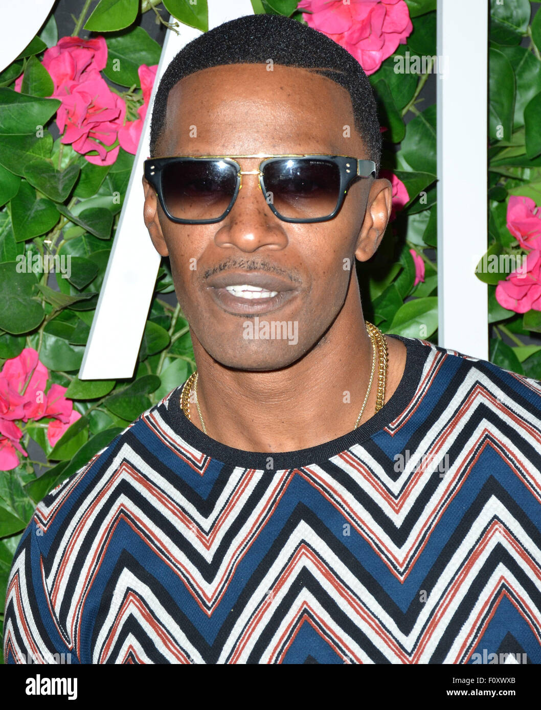 Las Vegas, Nevada, USA. 23rd Aug, 2015. Actor/singer Jamie Foxx arrives ...