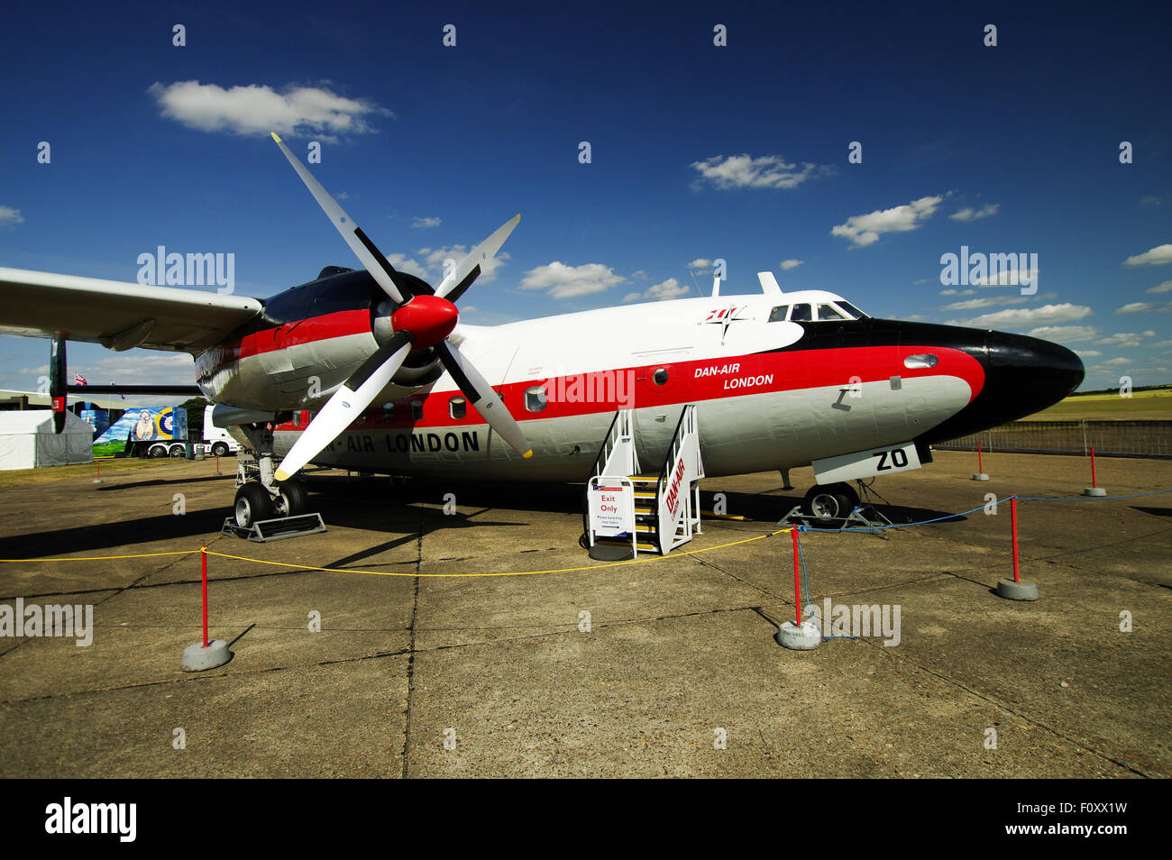 Airspeed ambassador in dan air colors hi-res stock photography and ...