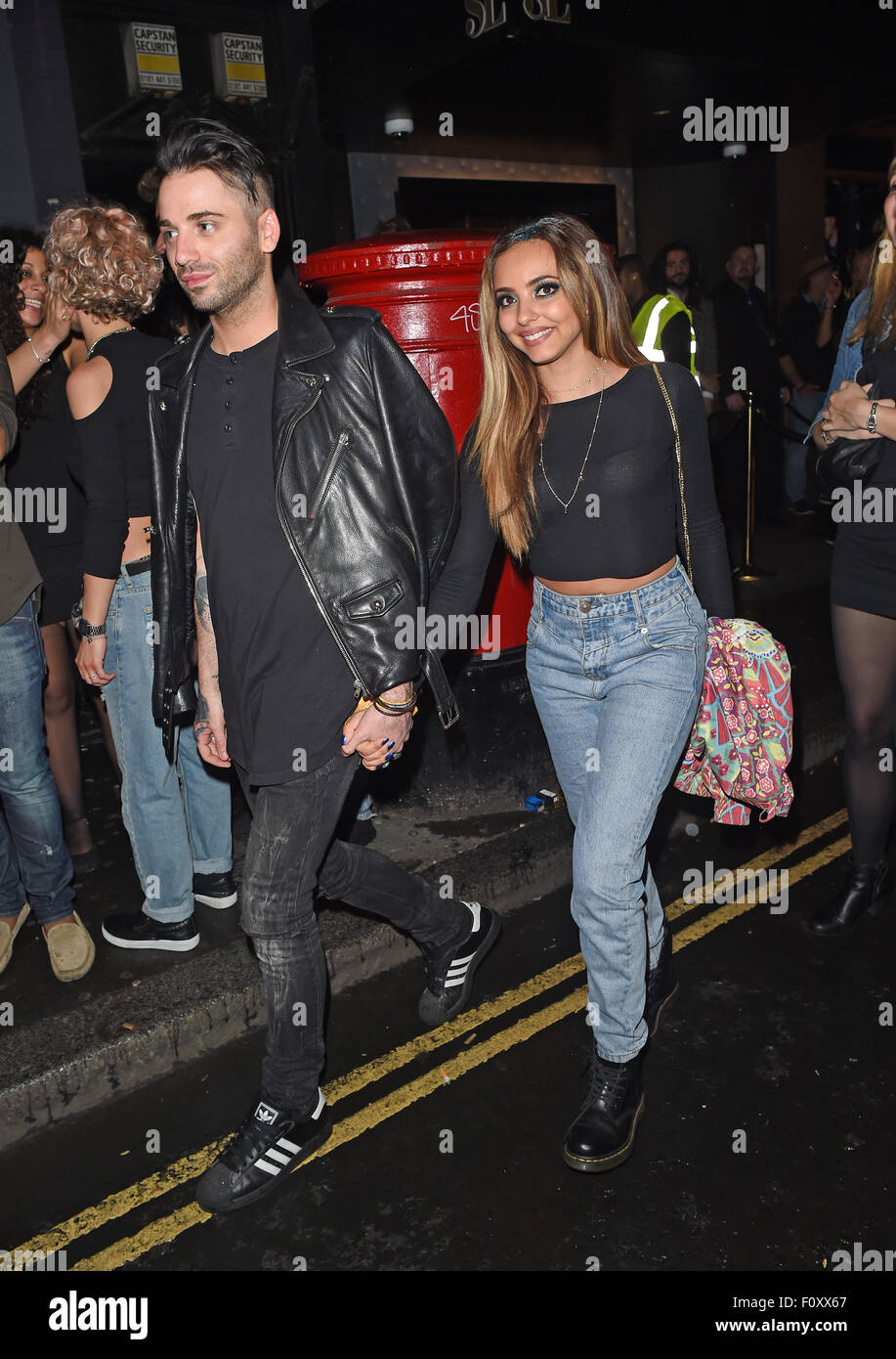 Jade Thirlwall of Little Mix seen leaving Shadow Lounge Nightclub with ...