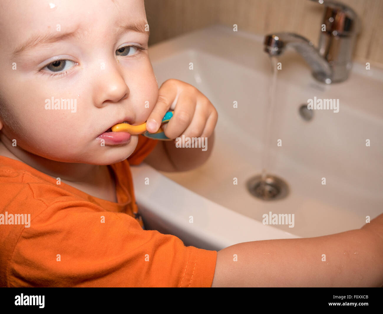 Boy teething hi-res stock photography and images - Alamy