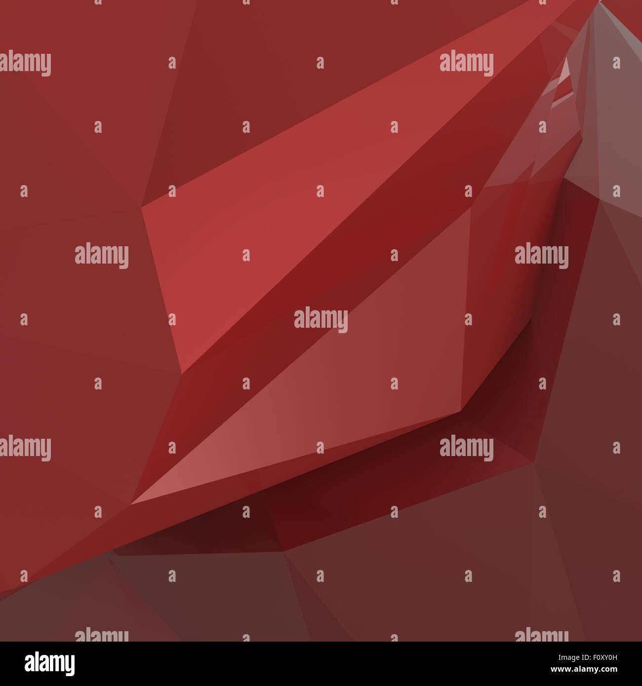 Abstract white low poly shape hi-res stock photography and images - Alamy