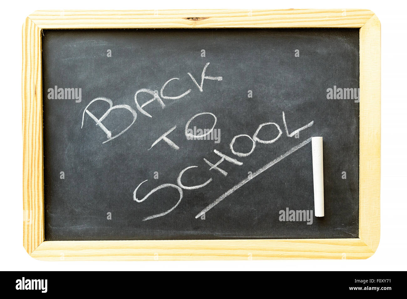 School chalk Cut Out Stock Images & Pictures - Alamy