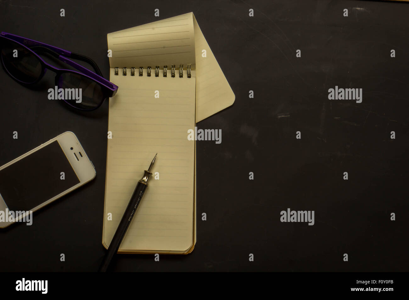 notebook, spiral, black, open, note pad, single object, textured, page ...