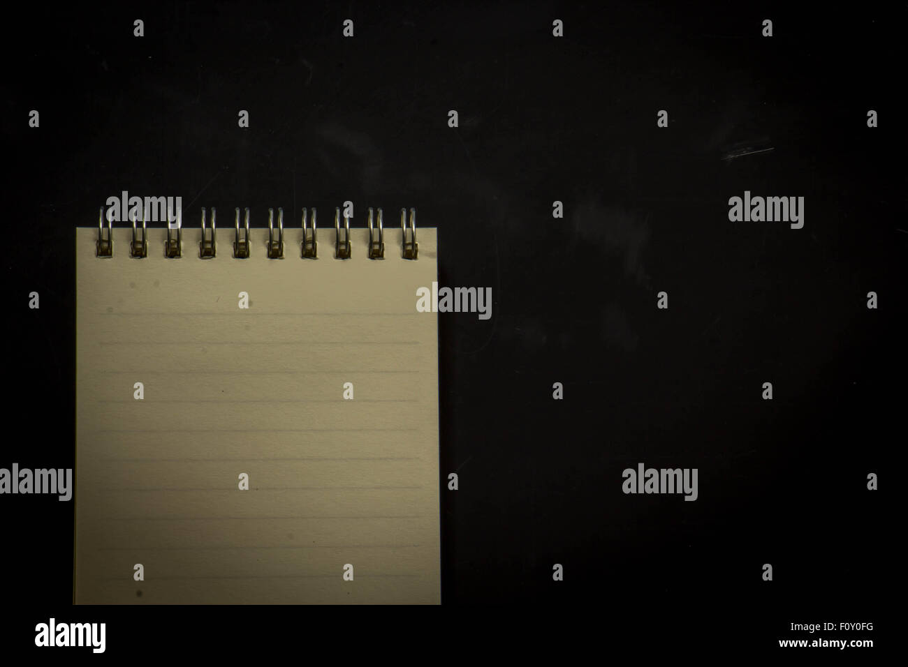 notebook, spiral, black, open, note pad, single object, textured, page ...