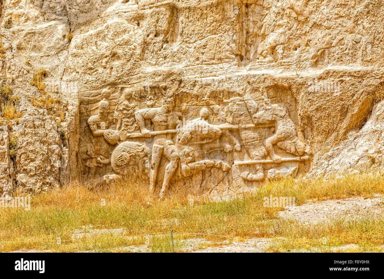 Naqsh-e Rustam relief Stock Photo - Alamy