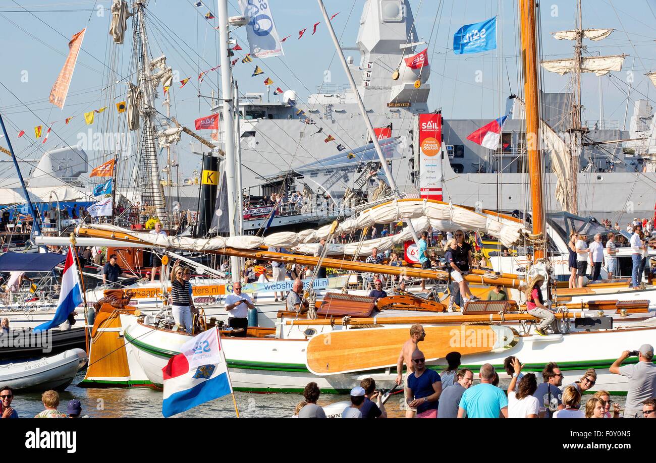Amsterdam, 22-08-2015 The Groene Draeck HM King Willem-Alexander, HM ...