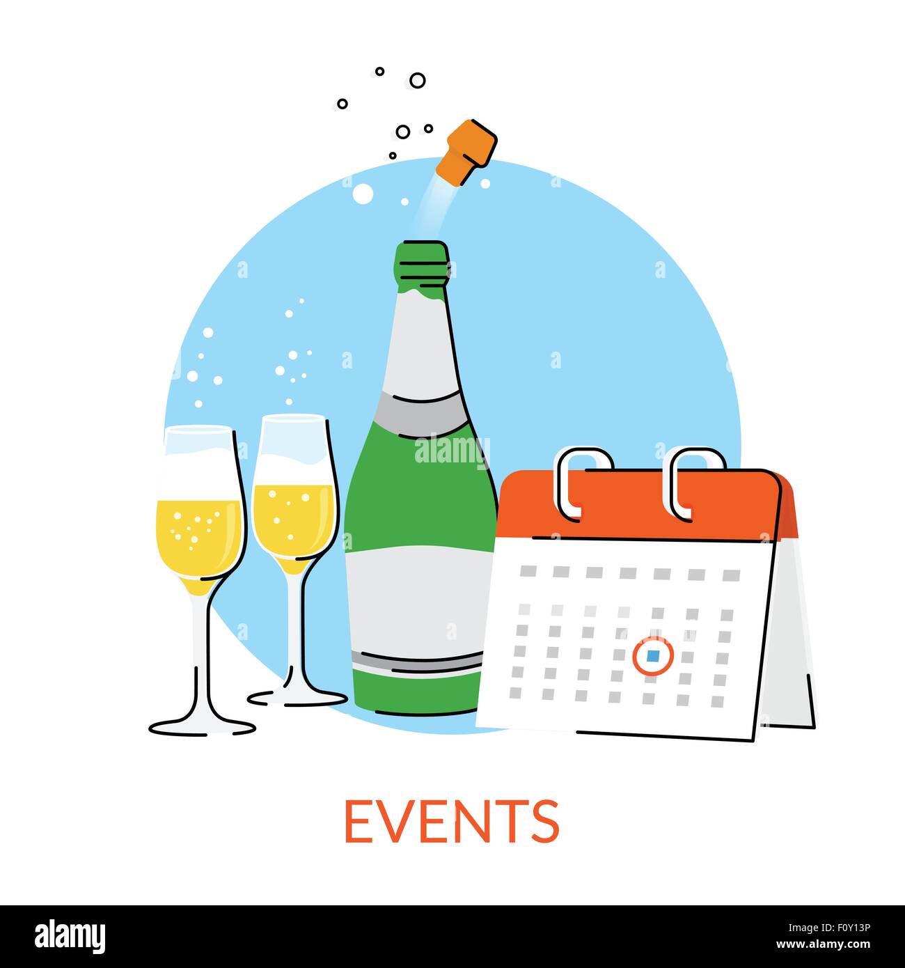 Illustration events hi-res stock photography and images - Alamy