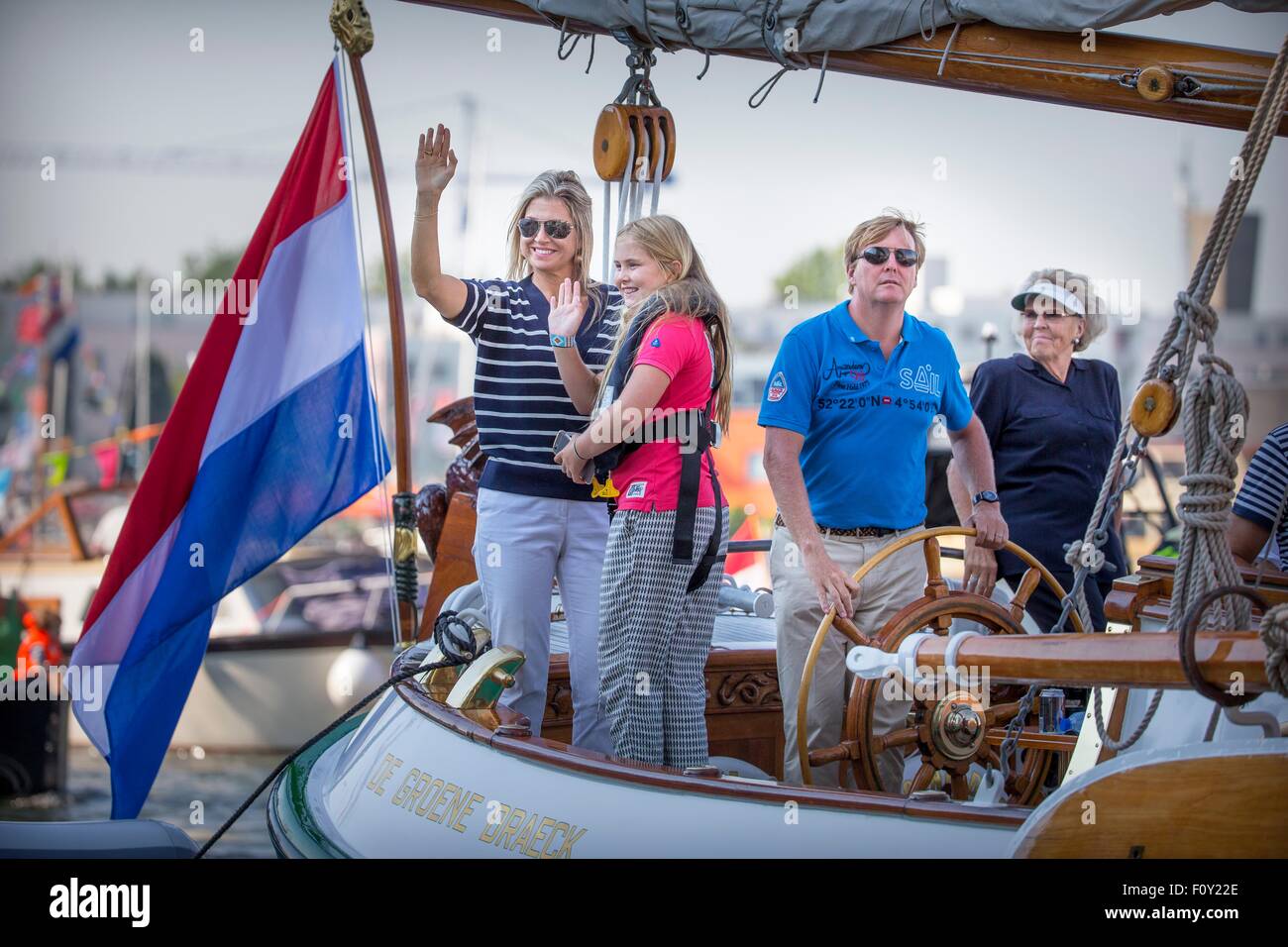 Groene draeck sail princess beatrix hi-res stock photography and images ...