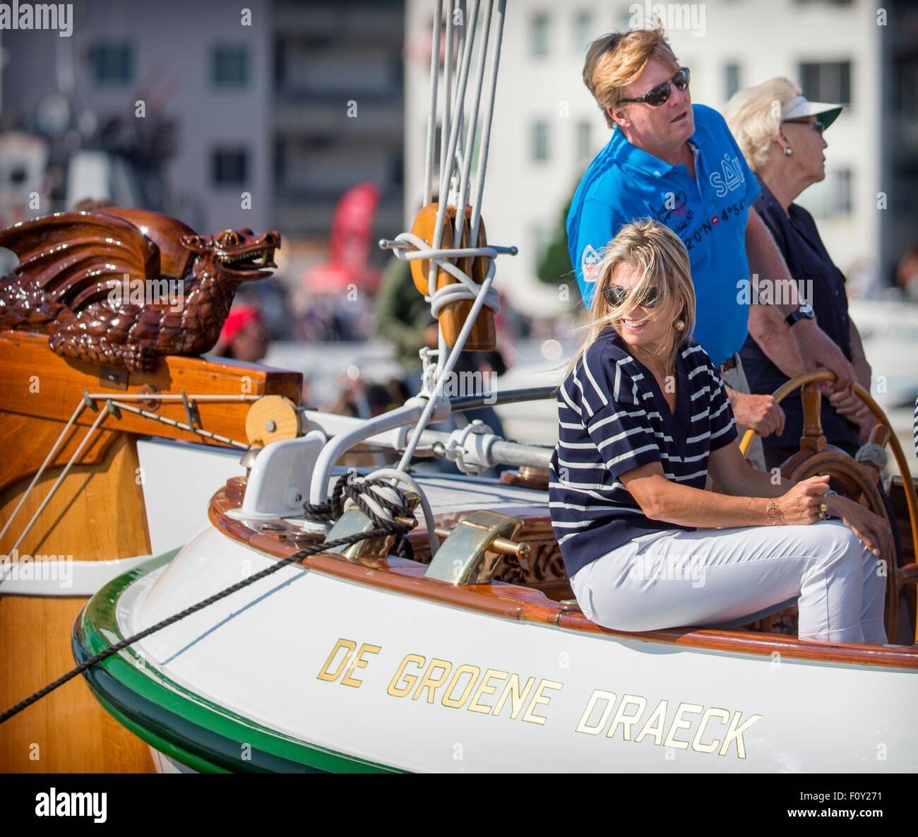 Amsterdam, The Netherlands. 22nd Aug, 2015. King Willem-Alexander ...