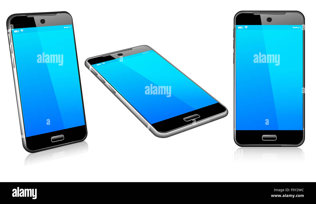 Modern cell mobile phone smartphone cellphone cellular Stock Photo - Alamy