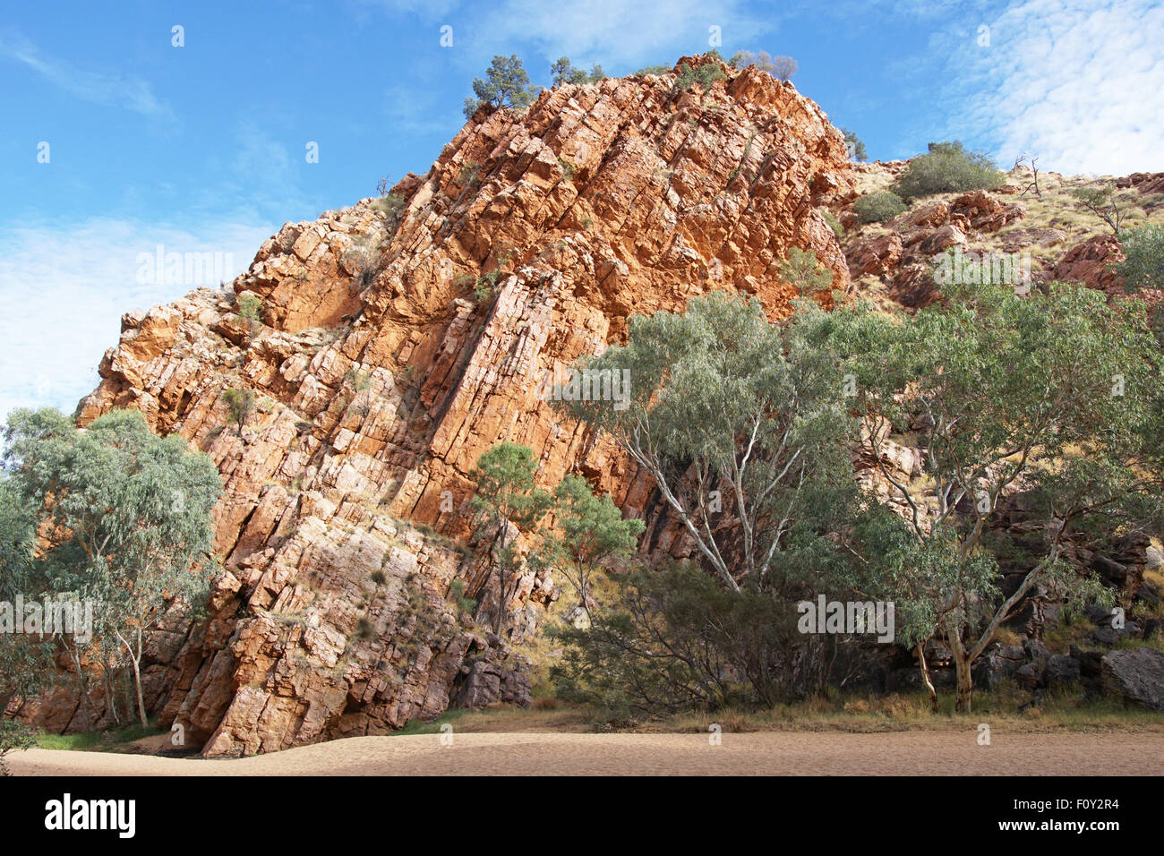 Emily Gap, East MacDonnell Ranges, Northern Territory, Australia Stock ...