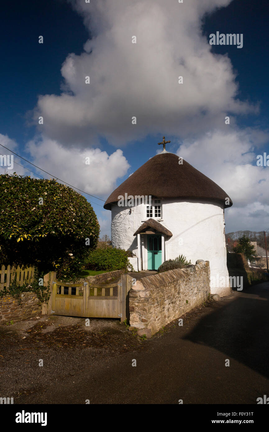 Round House,Veryan,Roseland Peninsula,Cornwall,South West ,UK Stock ...