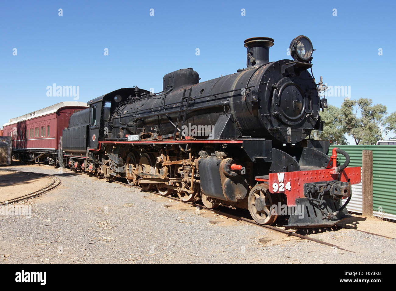 Old ghan train museum hi-res stock photography and images - Alamy