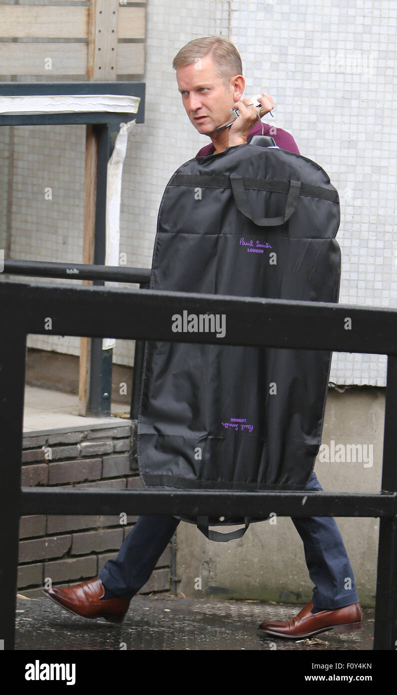 Jeremy Kyle outside ITV Studios Featuring: Jeremy Kyle Where: London ...