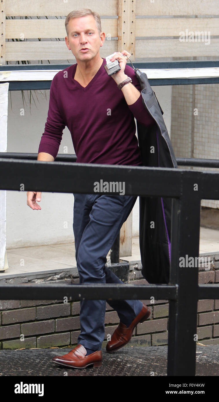 Jeremy Kyle outside ITV Studios Featuring: Jeremy Kyle Where: London ...