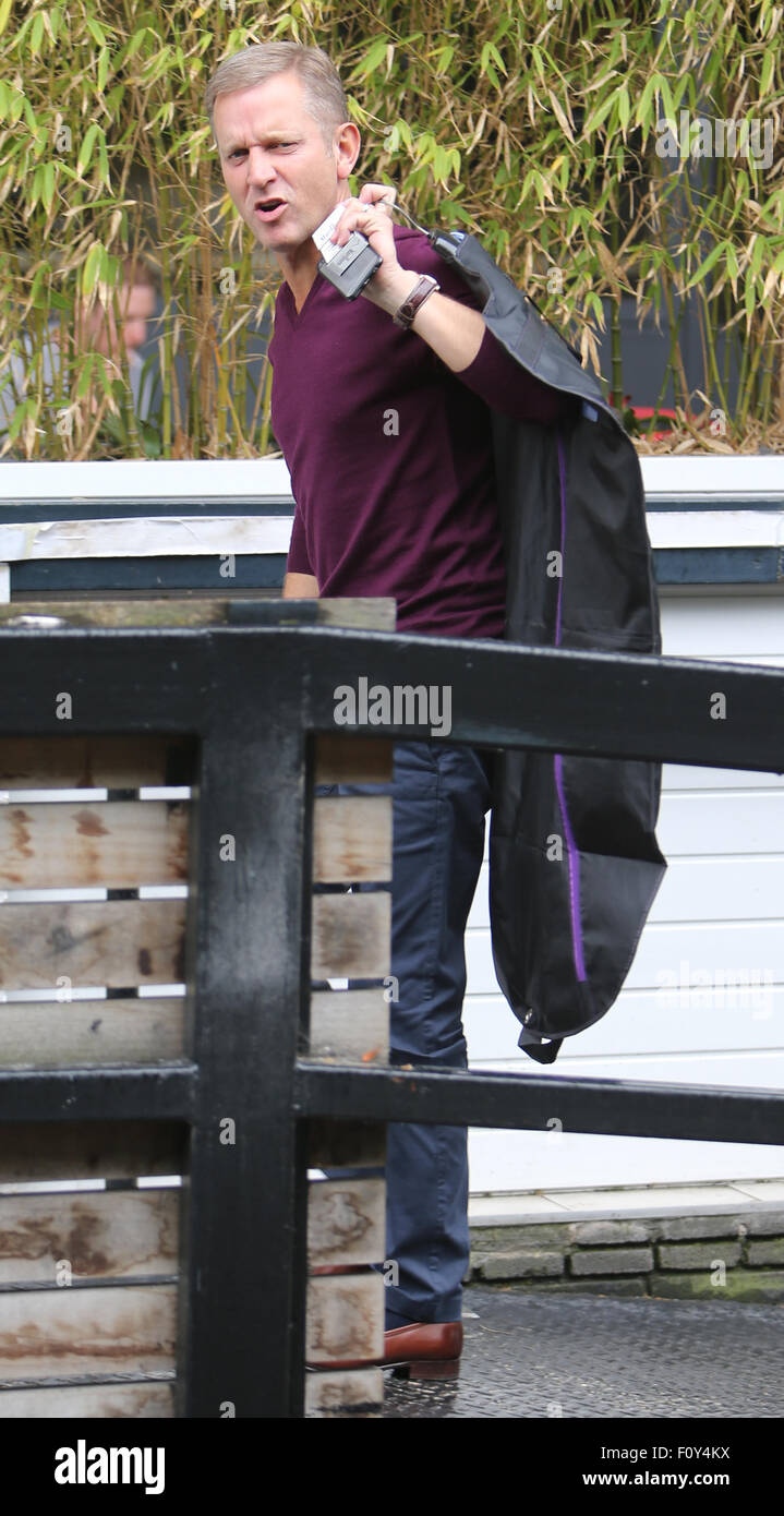 Jeremy Kyle outside ITV Studios Featuring: Jeremy Kyle Where: London ...