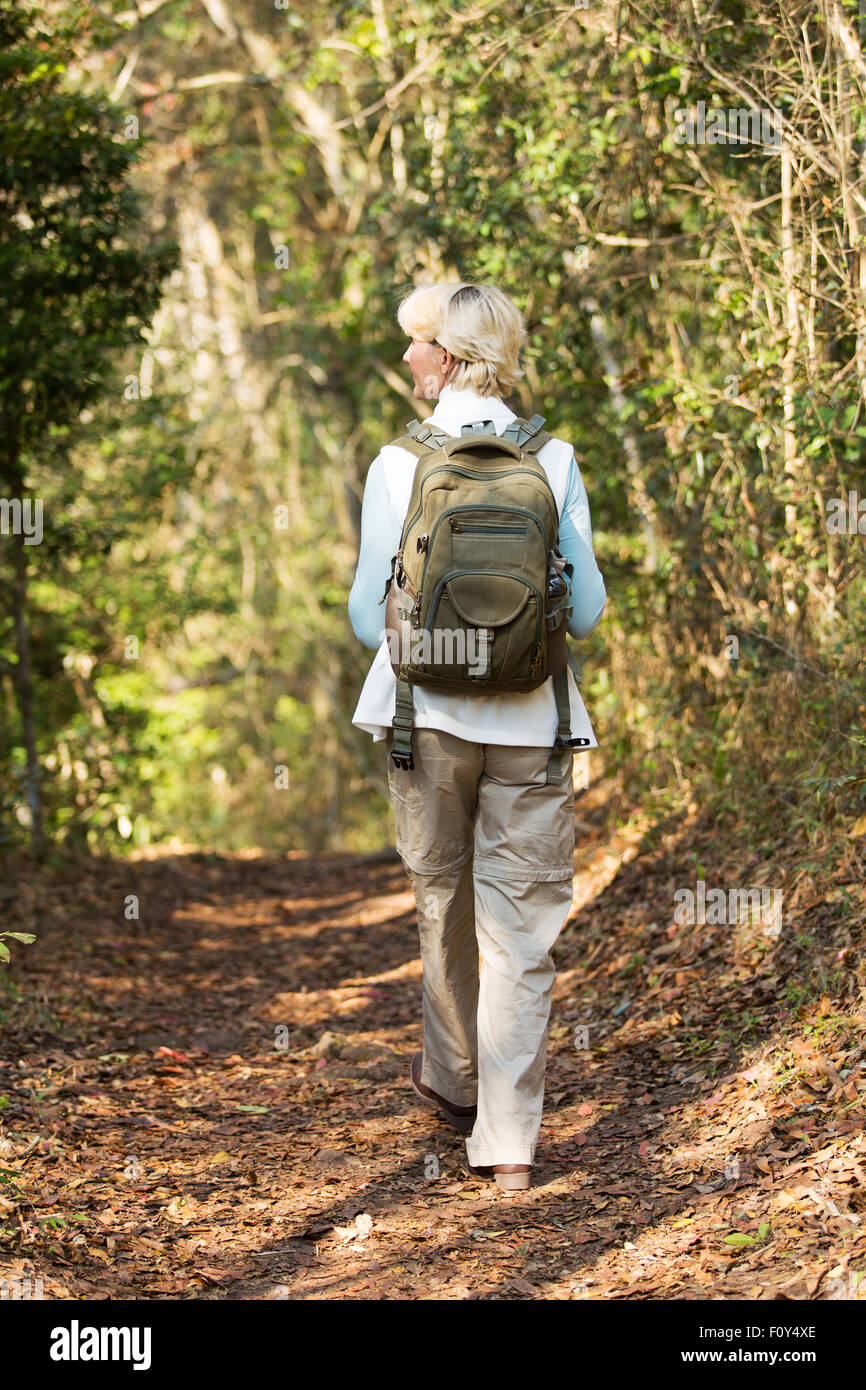 Back view portrait confident senior hi-res stock photography and images ...