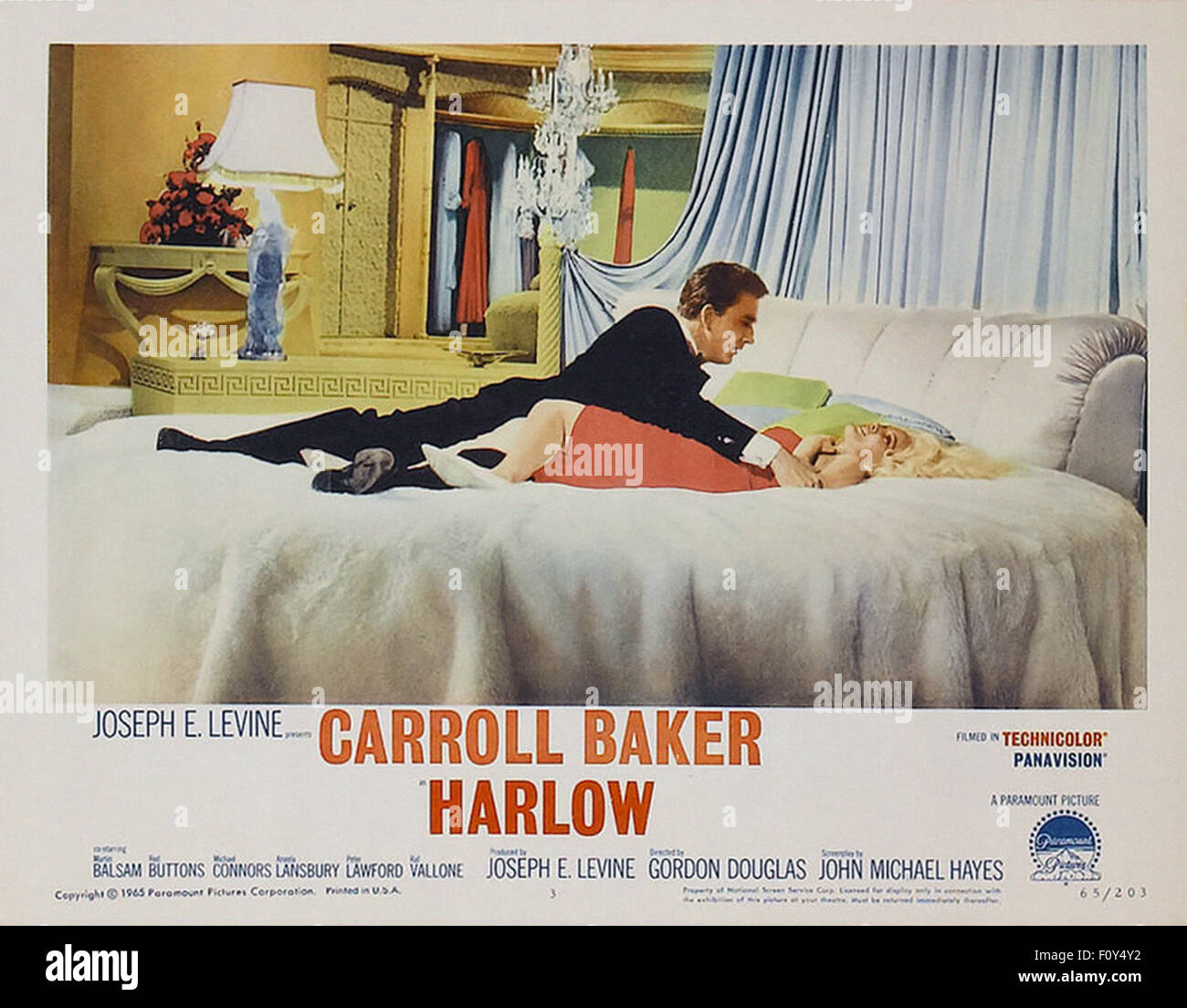 Harlow - 08 - Movie Poster Stock Photo - Alamy