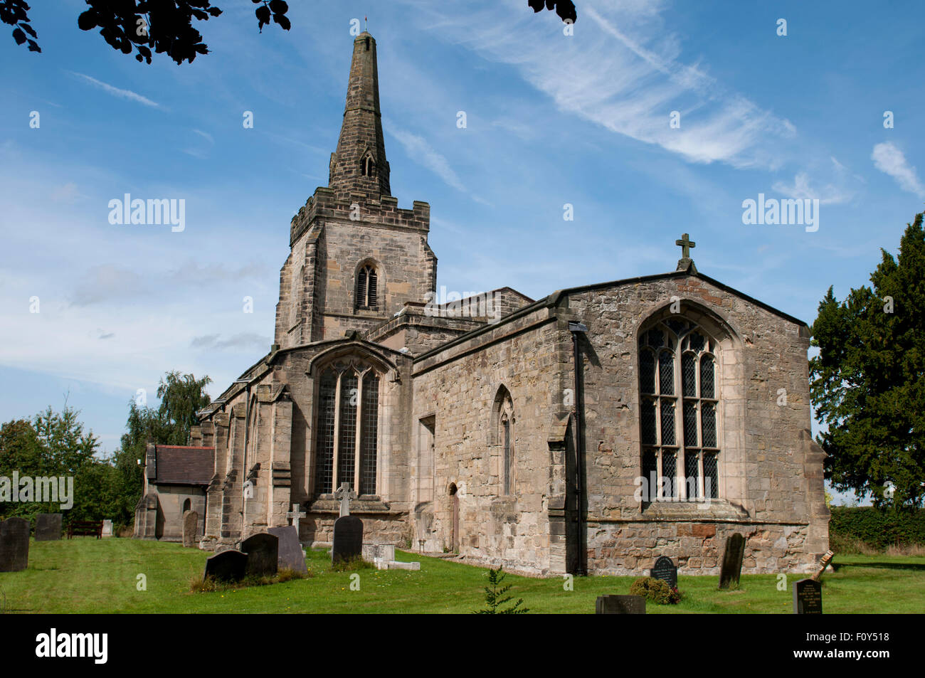 St. Editha`s Church, Orton on the Hill, Leicestershire, England, UK ...