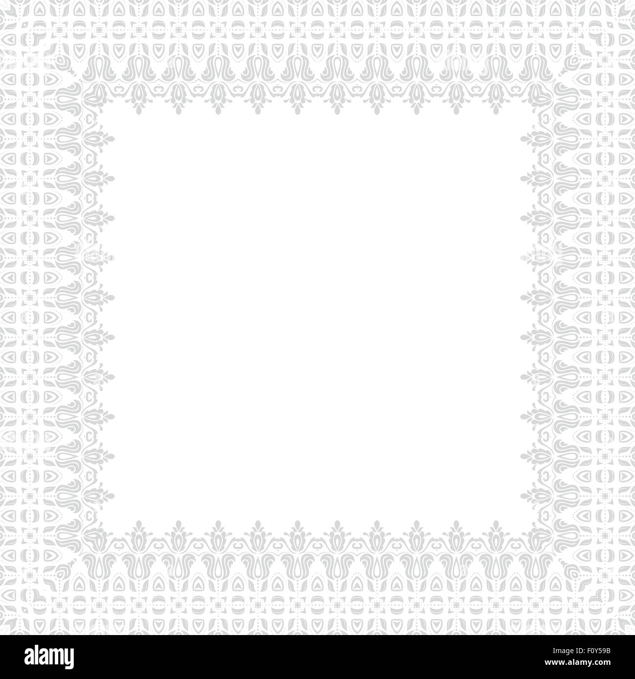 Floral Vector Fine Frame Stock Vector Image & Art - Alamy