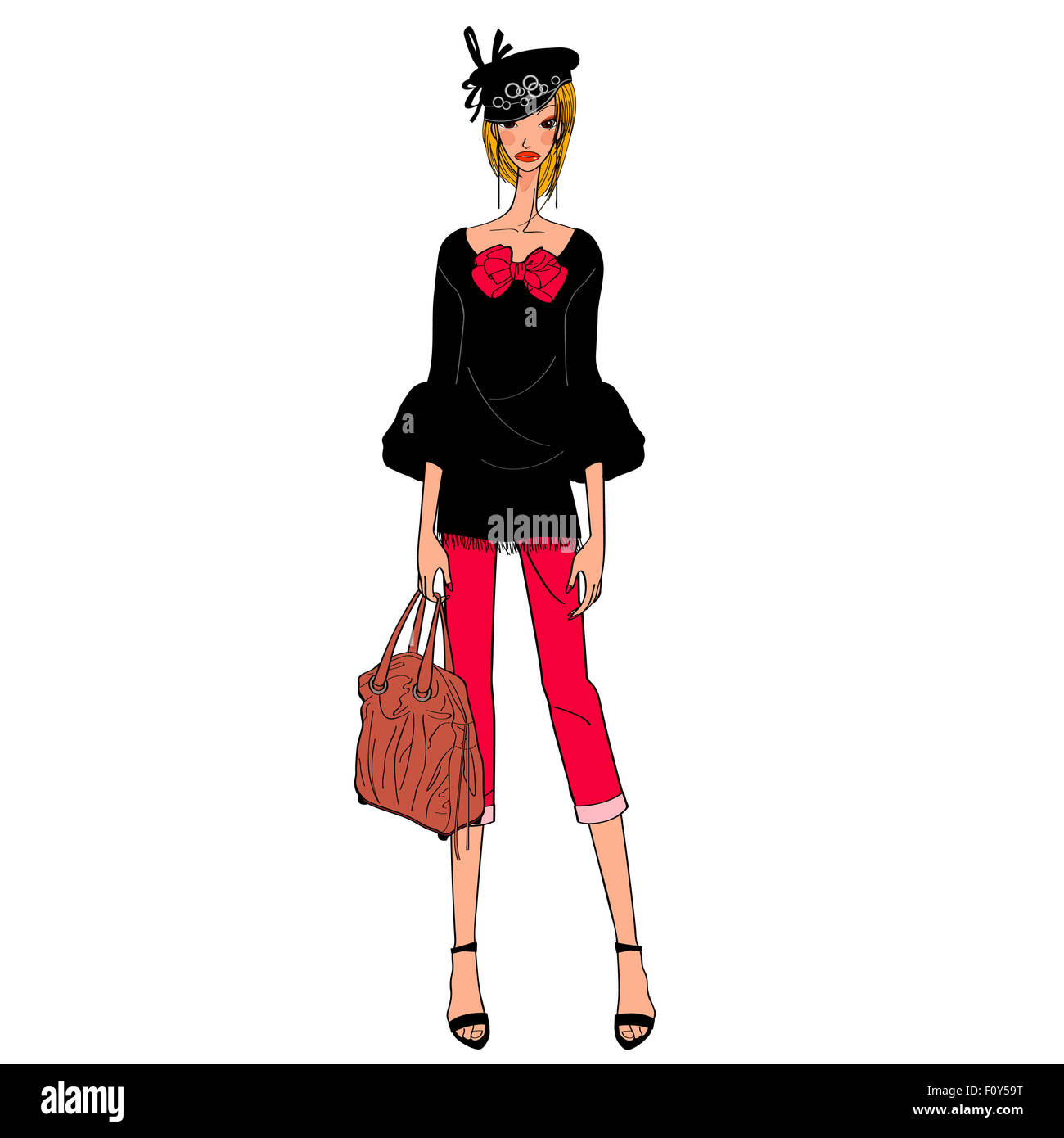 Casual chic style Cut Out Stock Images & Pictures - Alamy