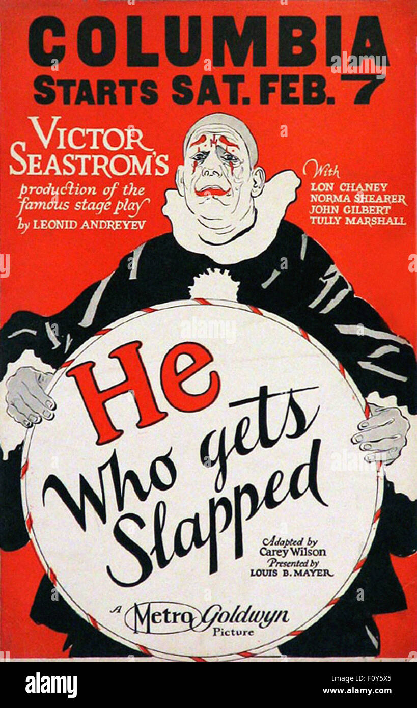 He Who Gets Slapped - 06 - Movie Poster Stock Photo - Alamy