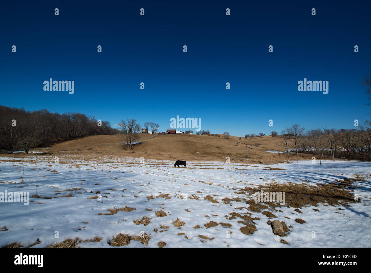 Landscape farm with sky hi-res stock photography and images - Alamy